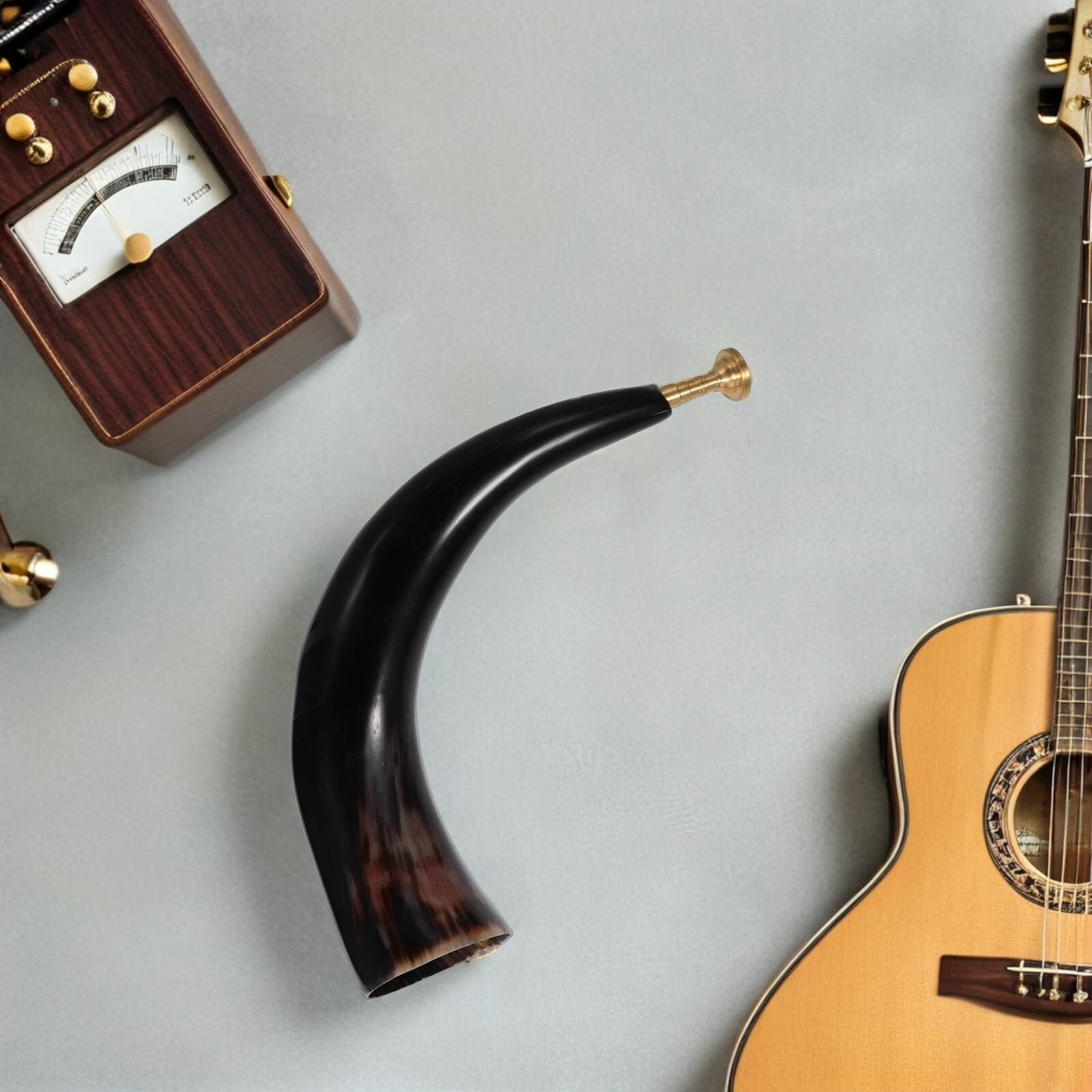 1 Штука Викингский Рог, Из Бычьего Рога, Для Праздничной Атмосферы