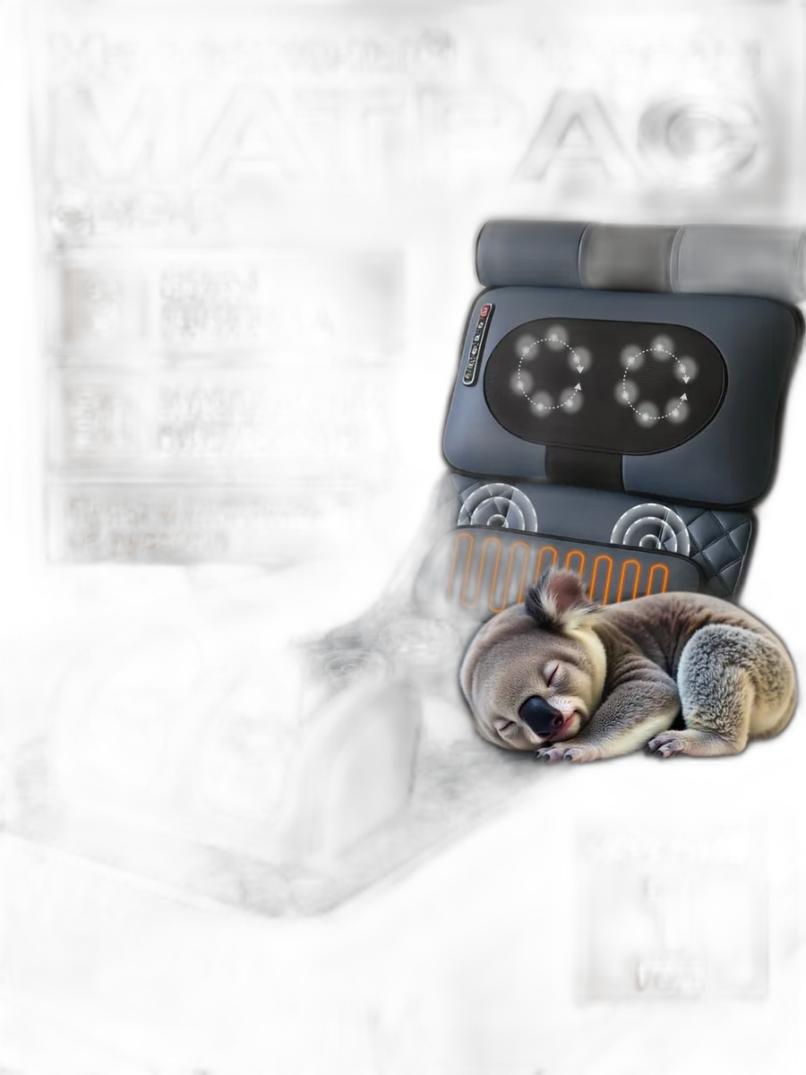 Массажный матрас кресло накидка для тела массаж ног