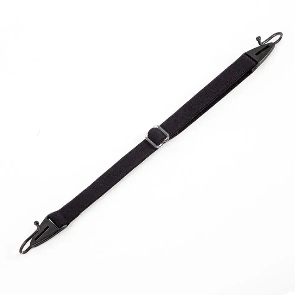 Уличный нейлоновый ремешок для детских очков, регулируемый противоскользящий фиксатор Черный, black