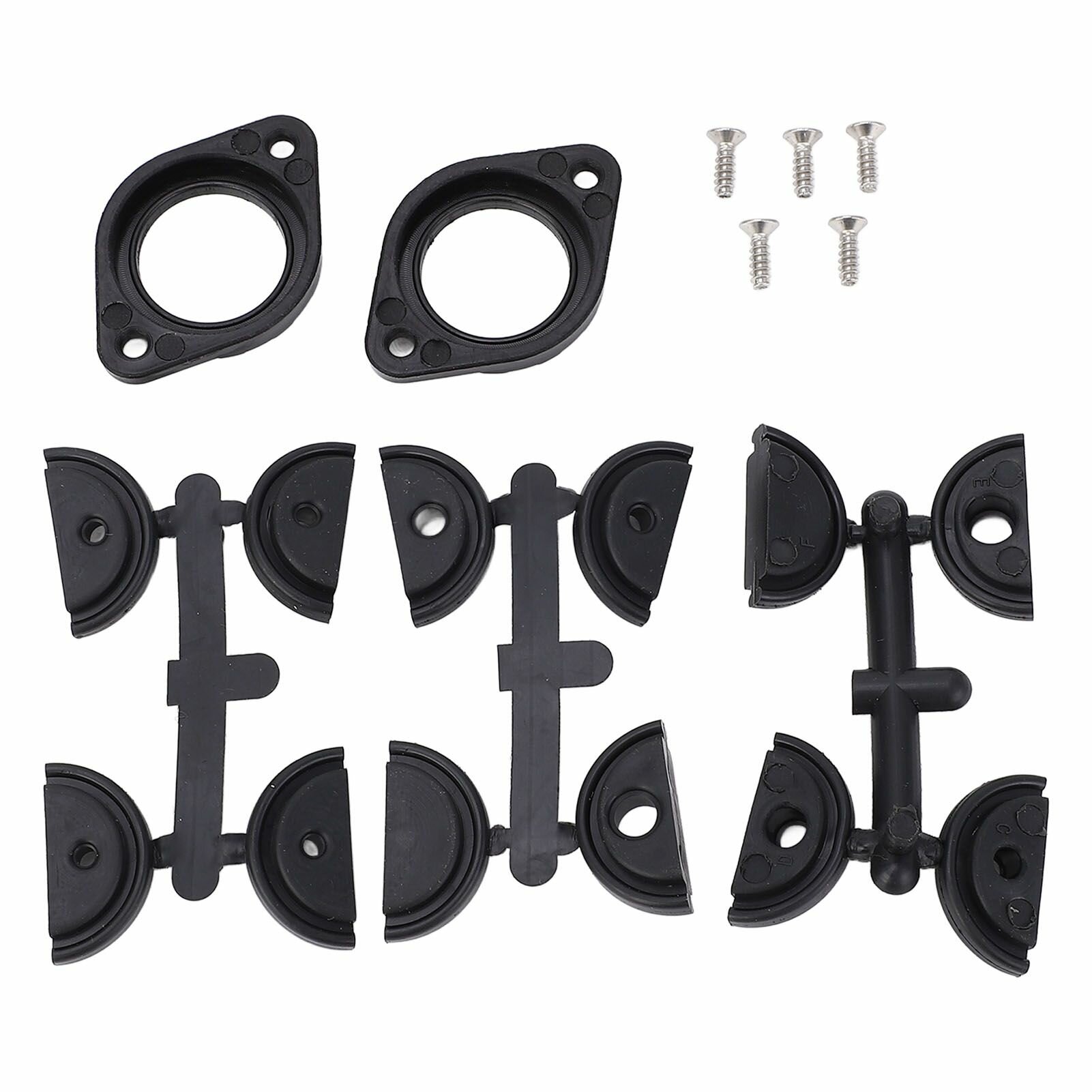 Комплект из 10 сквозных проводок для корпуса универсальные, прочные, для эхолотов и освещения