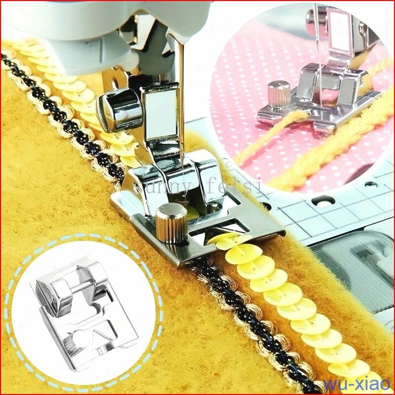 Универсальная ножка для вязальной швейной машины, подходящая для большинства бытовых машин, эластичных и декоративных швейных принадлежностей