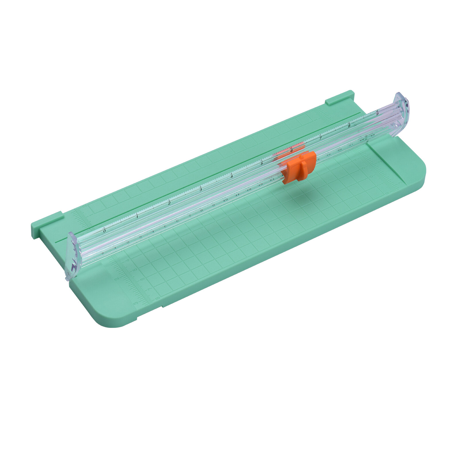 JIELISI A5 Мини Портативный Стригатель Бумаги Кроусер Машина для Нарезки Бумаги Длина Нарезки 9 Дюймов Для Крафтовой Бумаги Карточек Фотографий Ламинированной Бумаги Скрапбука Белый Голубой Розовый Зеленый 10 Листов ABS 23см 28*10.5*2.5см 140г