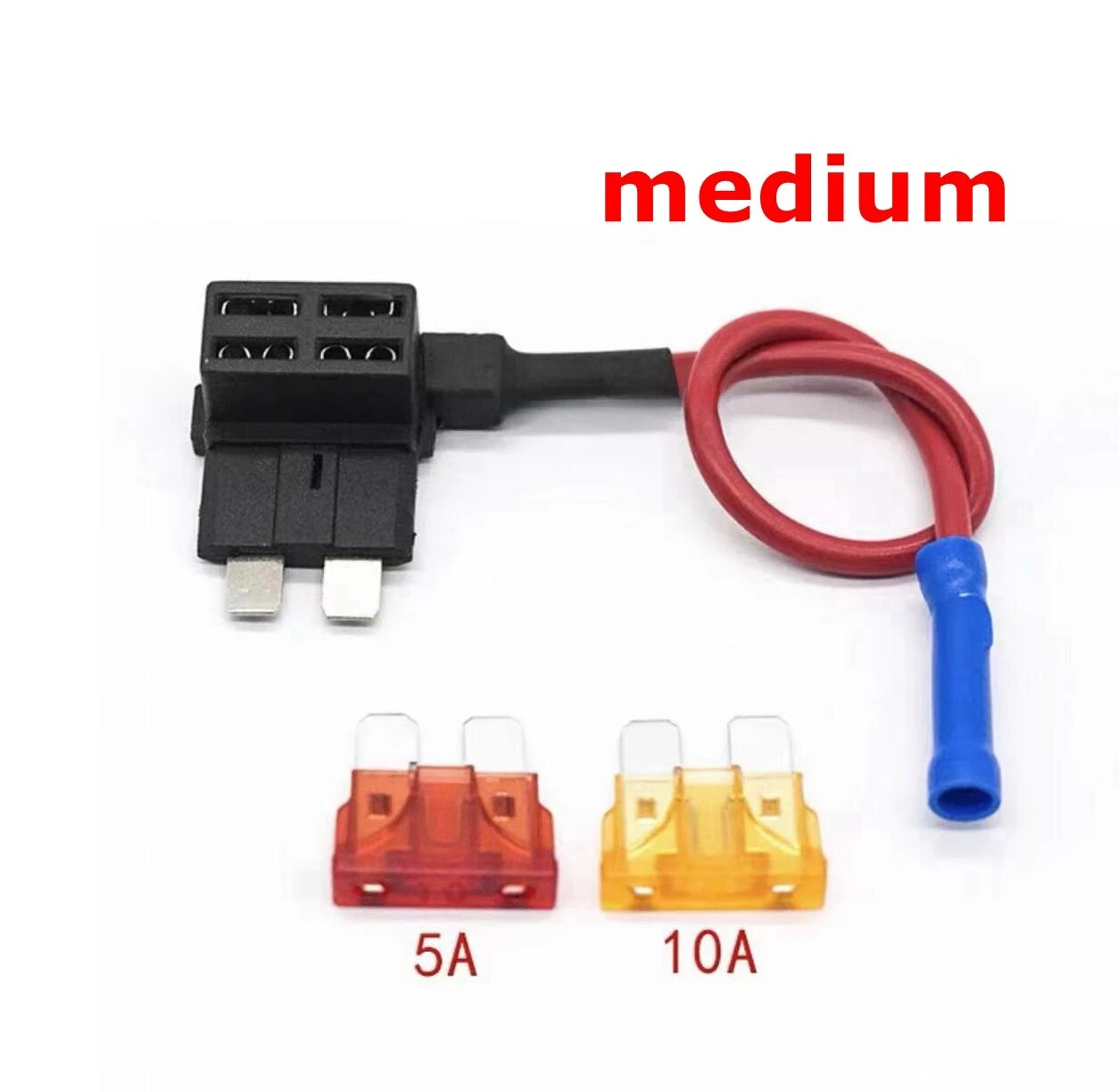 Автомобильный блок предохранителей 10A, medium