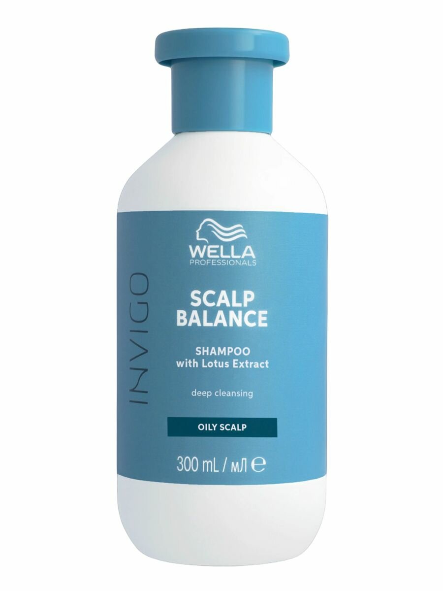 Wella Professionals Invigo Balance Очищающий шампунь, 300 мл
