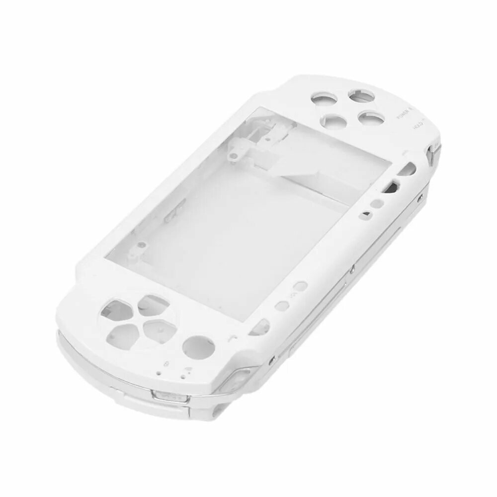 Полный корпус PSP 1000 белый, с комплектом креплений и элементов