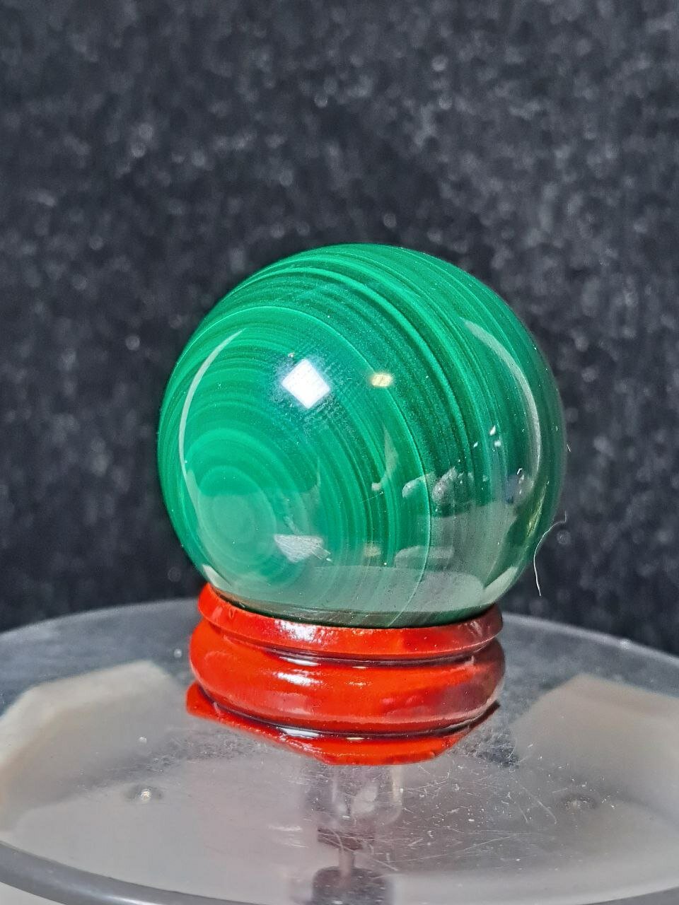 Шар малахит, натуральный камень, талисман, амулет, оберег, украшение, декор для дома, интерьера, 109 гр