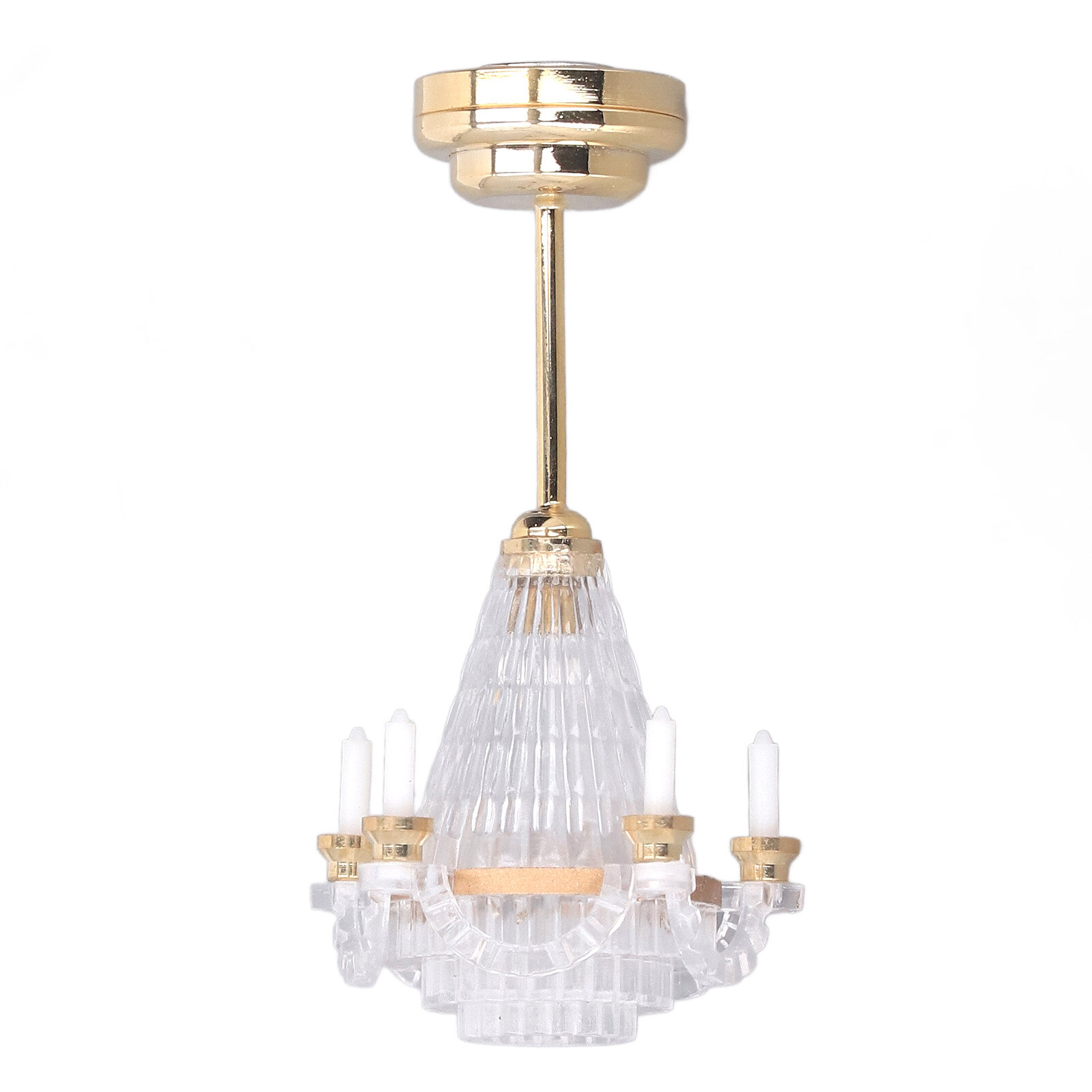 Миниатюрный декоративный подсвечник для кукольного домика, масштаб 1:12, европейский стиль, винтажный стиль, изысканный декоративный светильник для кукольного домика.