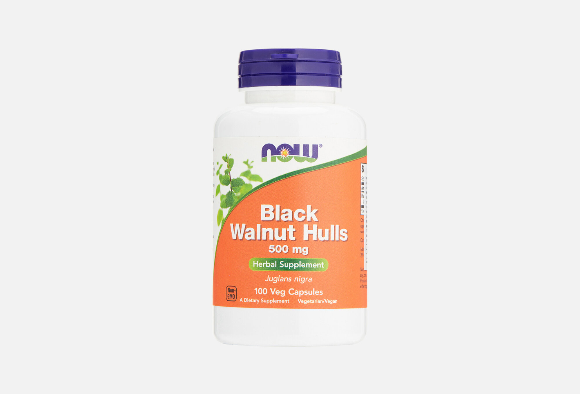БАД для укрепления иммунитета NOW Black Walnut Hulls в капсулах