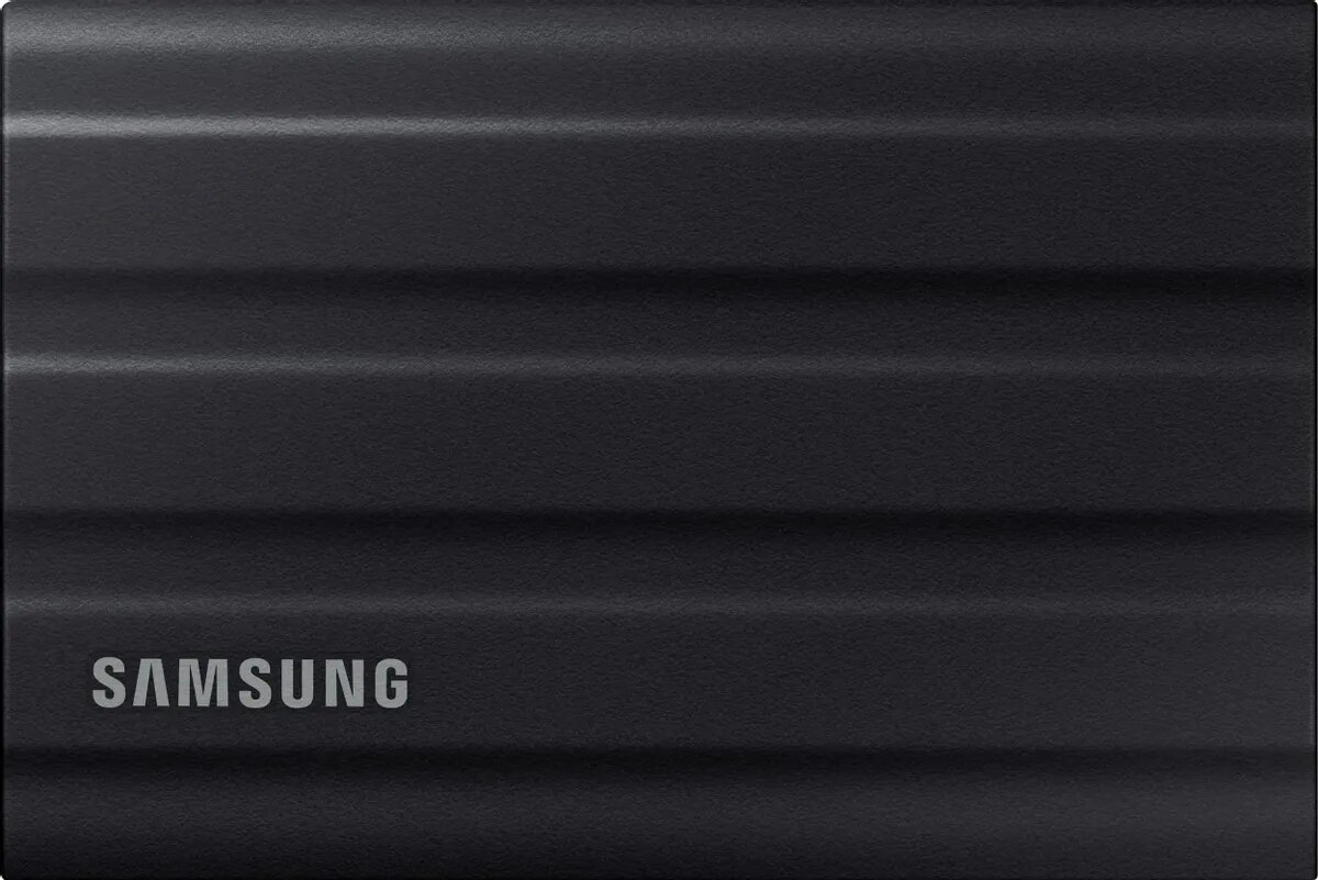 Твердотельный диск Samsung T7 Shield External 4Tb черный USB 3.2 (MU-PE4T0S/WW)