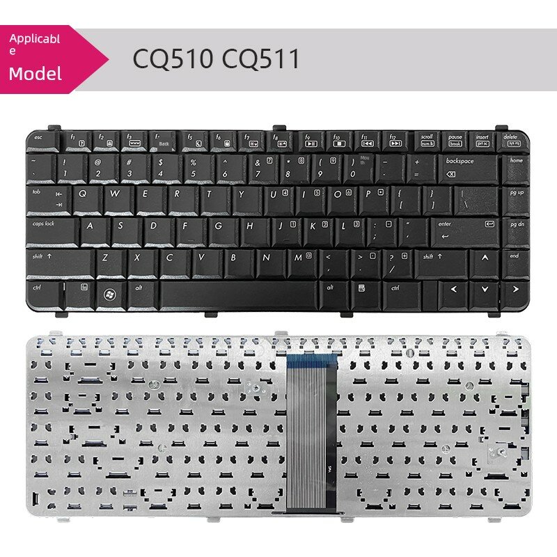 Подходит для клавиатур HP CQ40, CQ45, CQ41, CQ43, G4, G6, 1000, 2000, CQ32, G42, CQ510 Клавиатура CQ510 CQ511