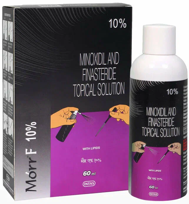Morr F 10% Морр Ф 10%, липидный эликсир от облысения, для роста волос, от мужской аллопеции, 60 мл
