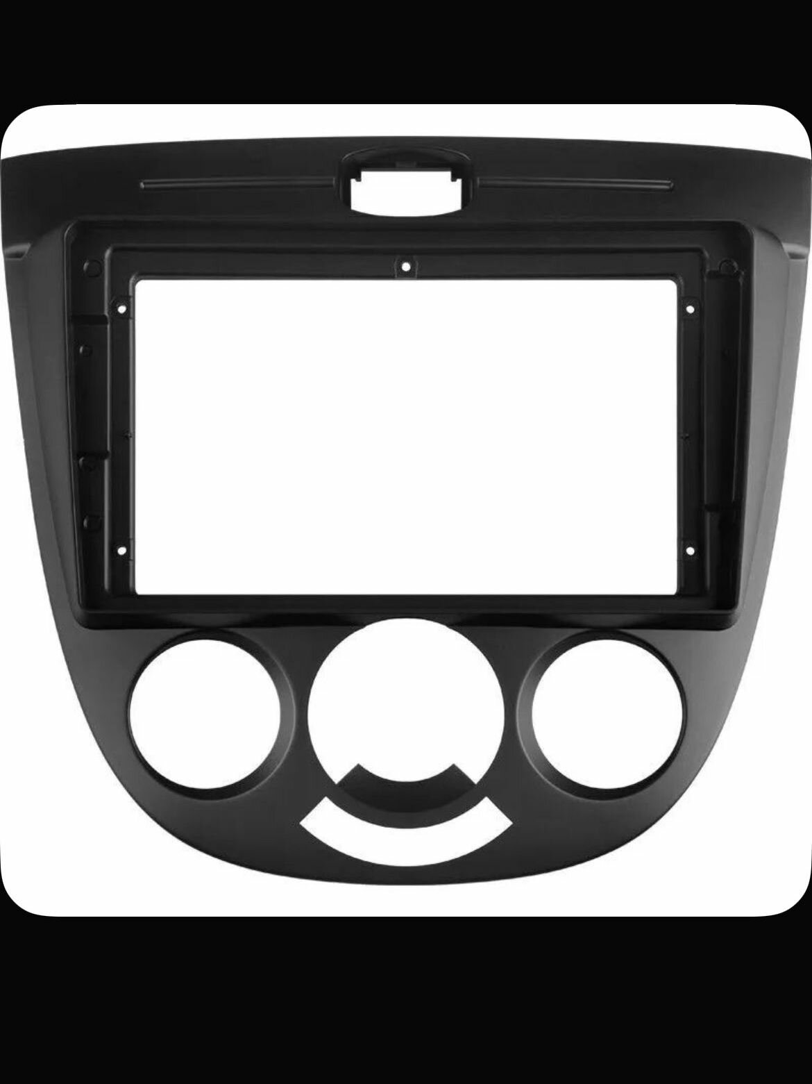 Переходная рамка для магнитолы 2 дин chevrolet Lacetti под кондиционер