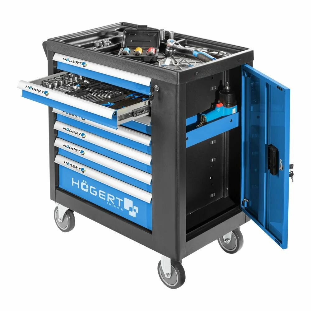 Инструментальная тележка HOEGERT TECHNIK HT7G049