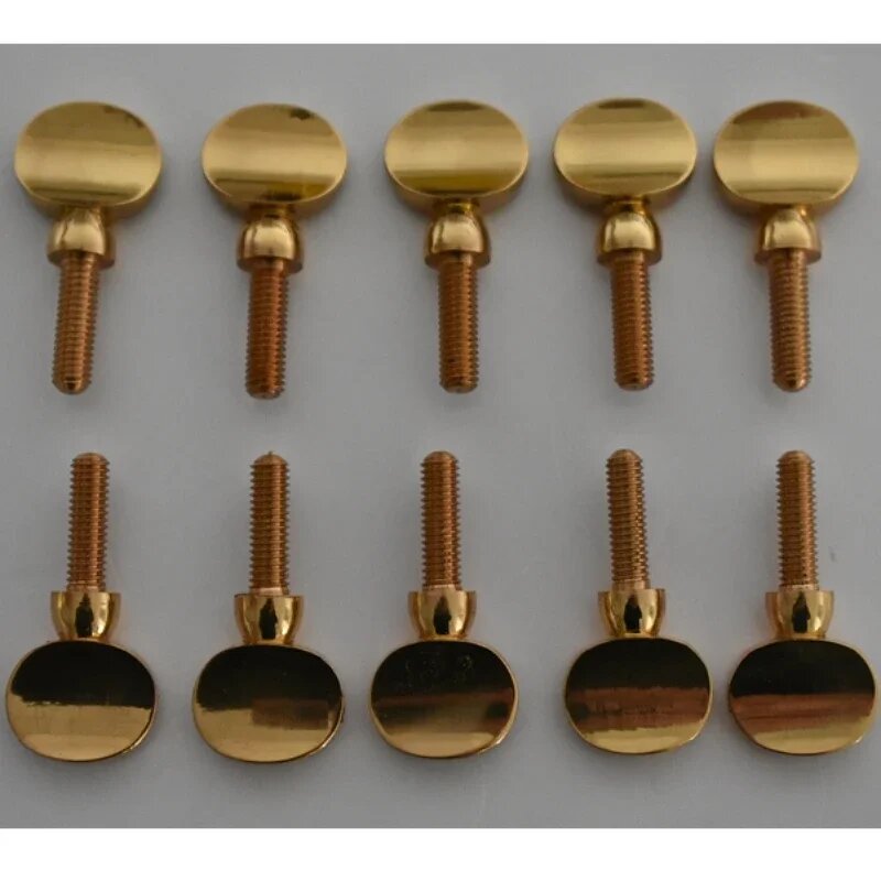 Медные винты для саксофона, Gold, 10 шт.
