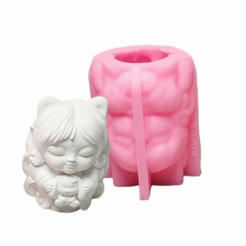 Силиконовая форма для маленькой девочки с девятихвостой лисой W0626