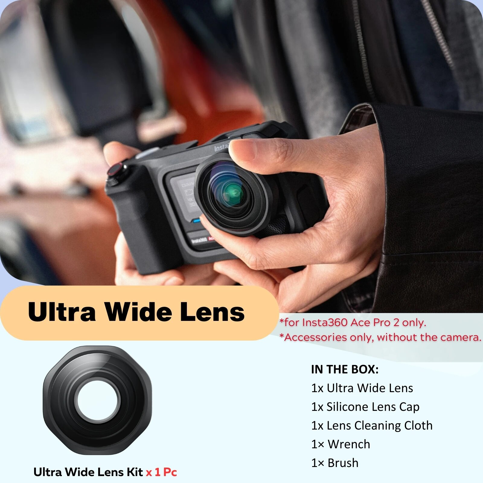 Комплект Insta360 Xplorer Grip Pro для Insta360 Ace Pro 2