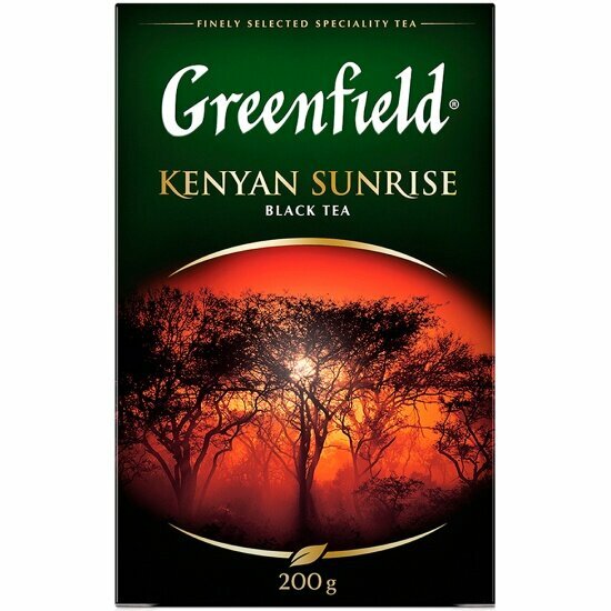 Чай Greenfield Kenyan Sunrise 200 г, листовой черный