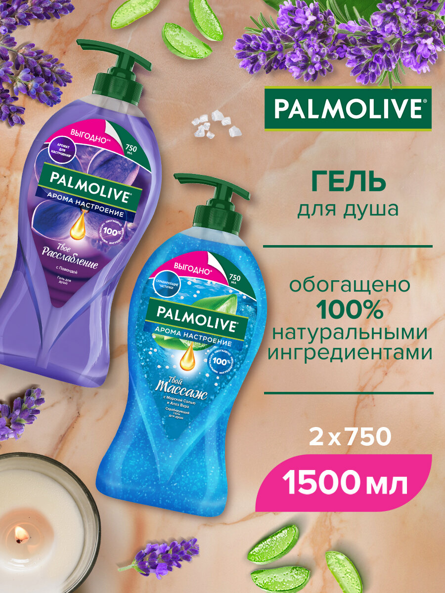 Гель для душа Арома Настроение Твое Расслабление + Арома Настроение Твой Массаж