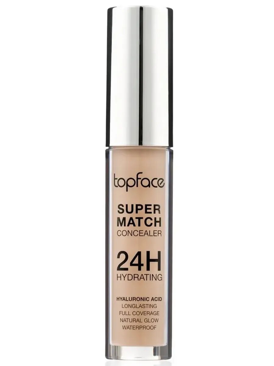 Консилер Topface Super Match Concealer 24H, стойкий до 24-х часов, 002