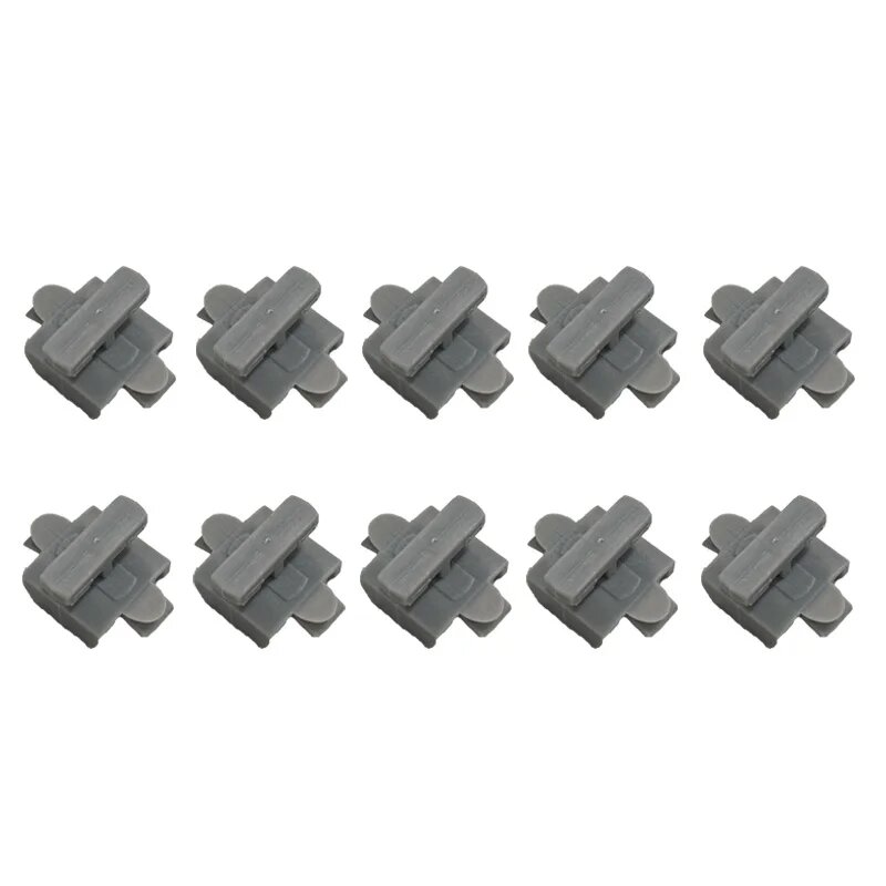 10 шт, зажим для автомобильных штор, пряжка для штор, направляющая, зажим для рельса для Volvo, большой грузовик, автозастежка, автомобильные аксессуары, зажимы