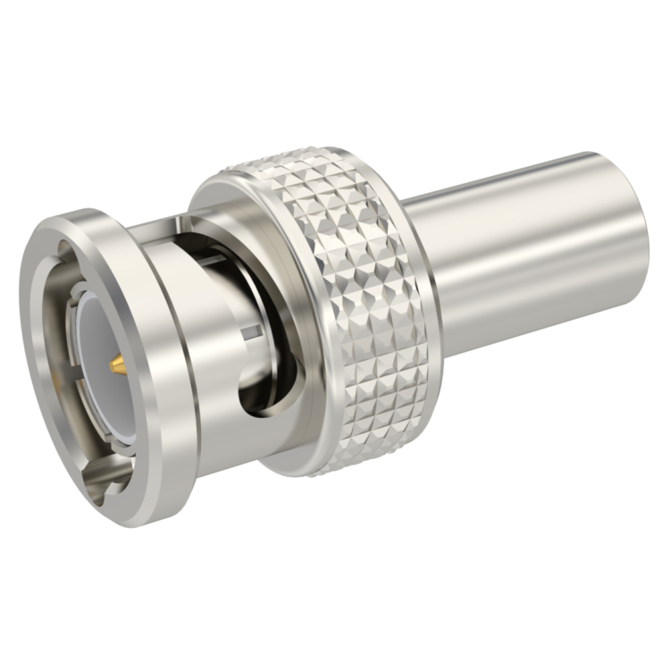 Китайский аналог(замена): R142085161 BNC-разъем прямой штекер обжимного типа кабель 675+93