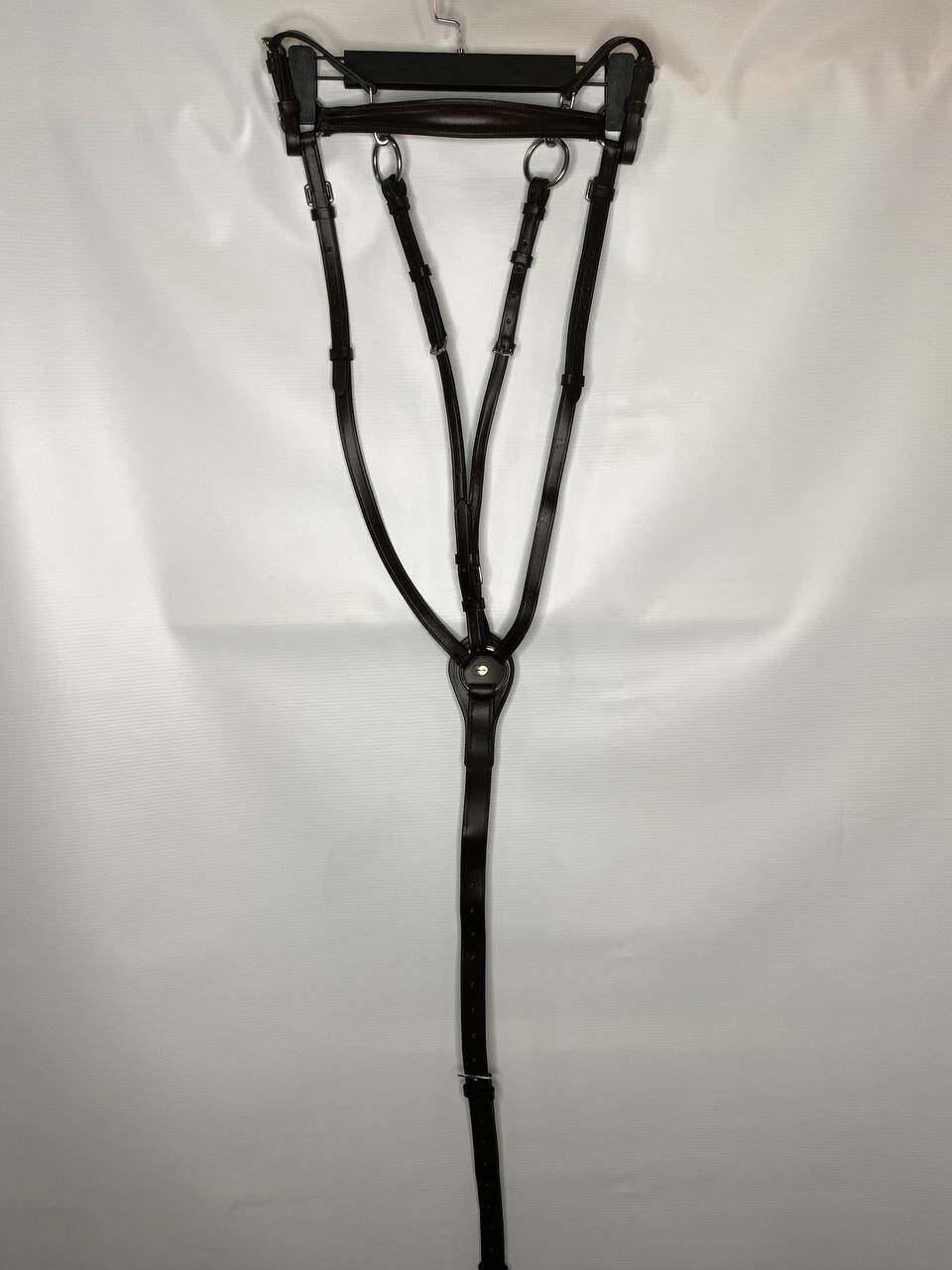 Подперсье классическое кожаное LeatherArt, Коричневый, FULL