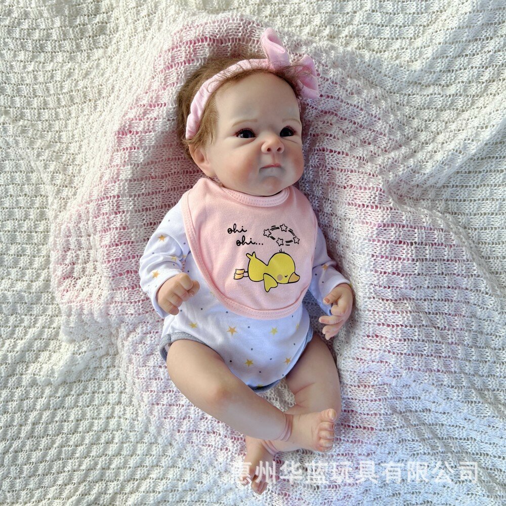 20-дюймовая реалистичная кукла-реборн Бетти из мягкого винила, высококачественная раскрашенная.