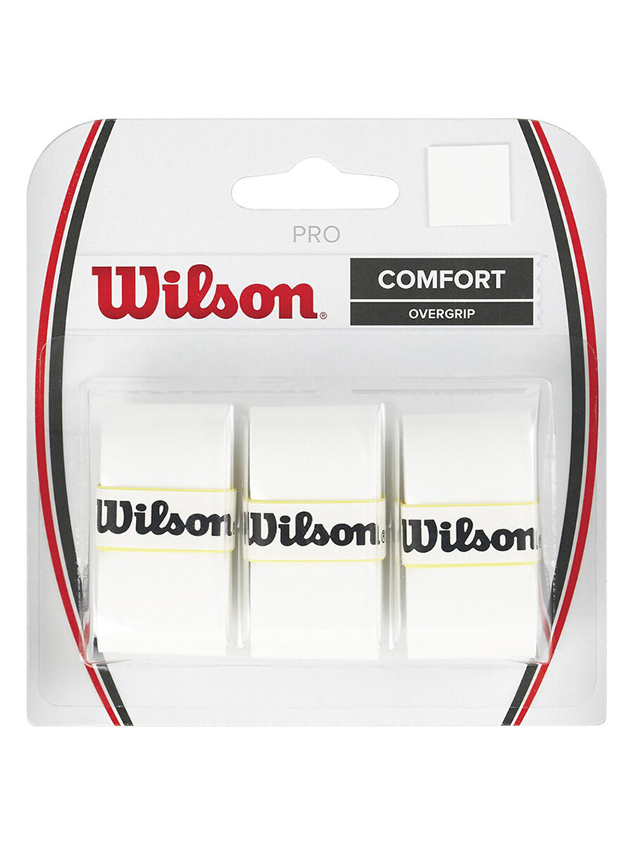 Обмотка для ручки Wilson Overgrip Pro Comfort x3, White