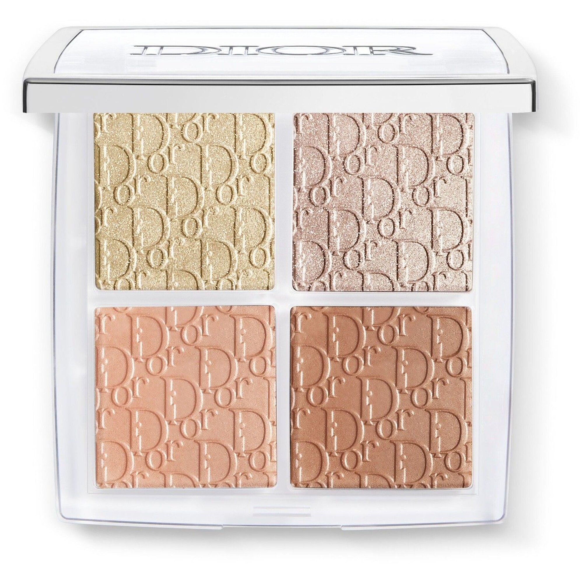 Dior Хайлайтер и румяна - палетка Dior Backstage Glow Face Palette 10 г оттенок 002 Glitz