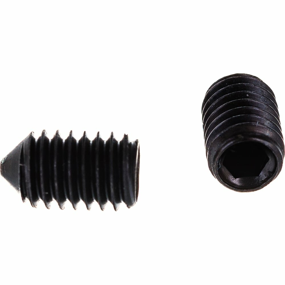 Оксидированный установочный винт ЦКИ М6х10 DIN914