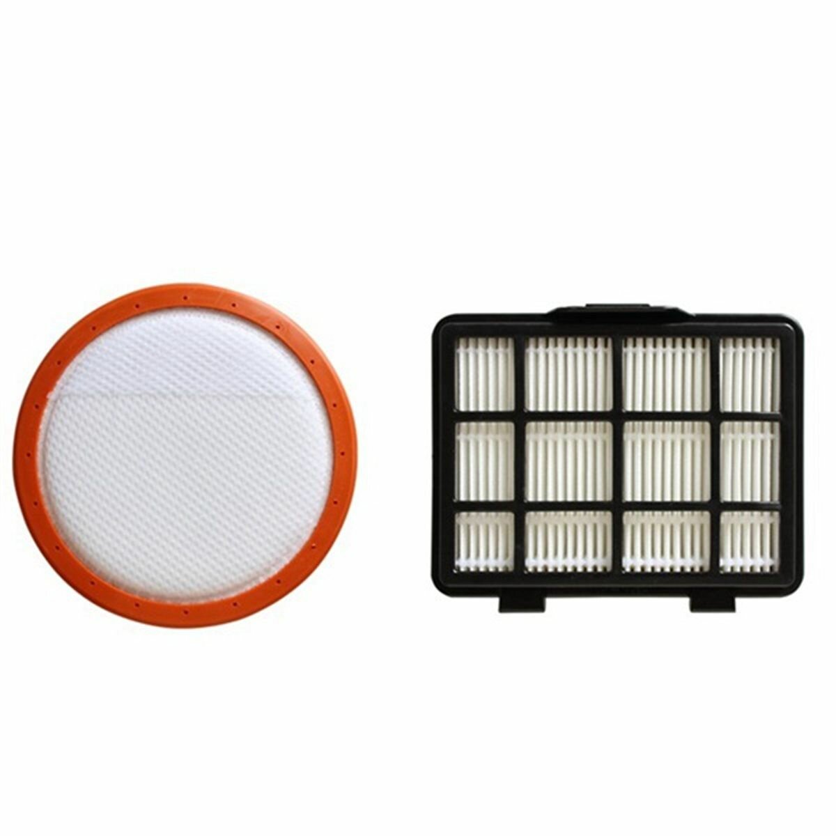 Круглый HEPA-фильтр HV для пылесоса Midea C3-L148B C3-L143B VC14A1-VC, моющийся, эффективный хлопковый фильтр.