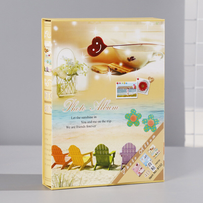 Альбом для фотографий своими руками, клеевой, ламинированный, коллекция фотографий, большой объем, фотостудия, детская фотокнига, альбом для хранения фотографий большого объема