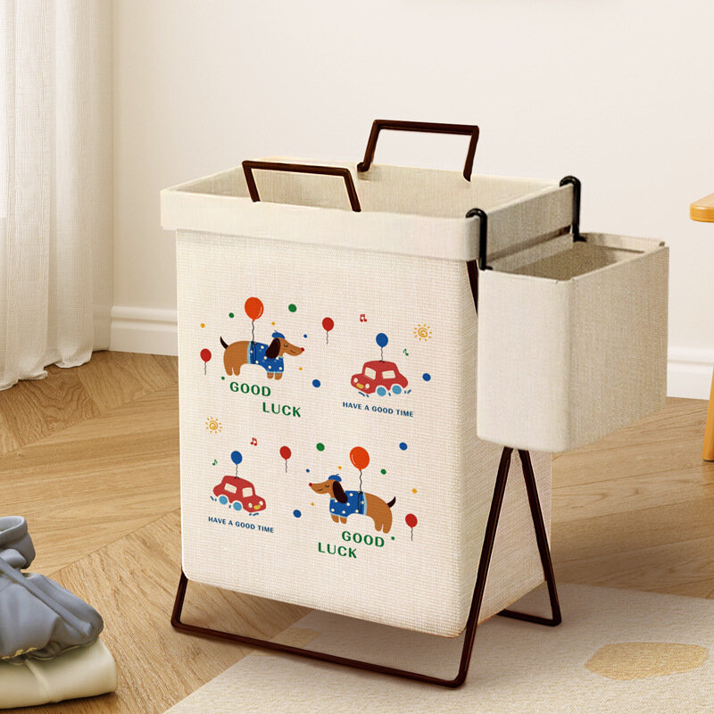 Японский стиль корзина для грязного белья, корзина для хранения носков и грязной одежды, складная, большая вместимость, органайзер для одежды, модная корзина для грязного белья