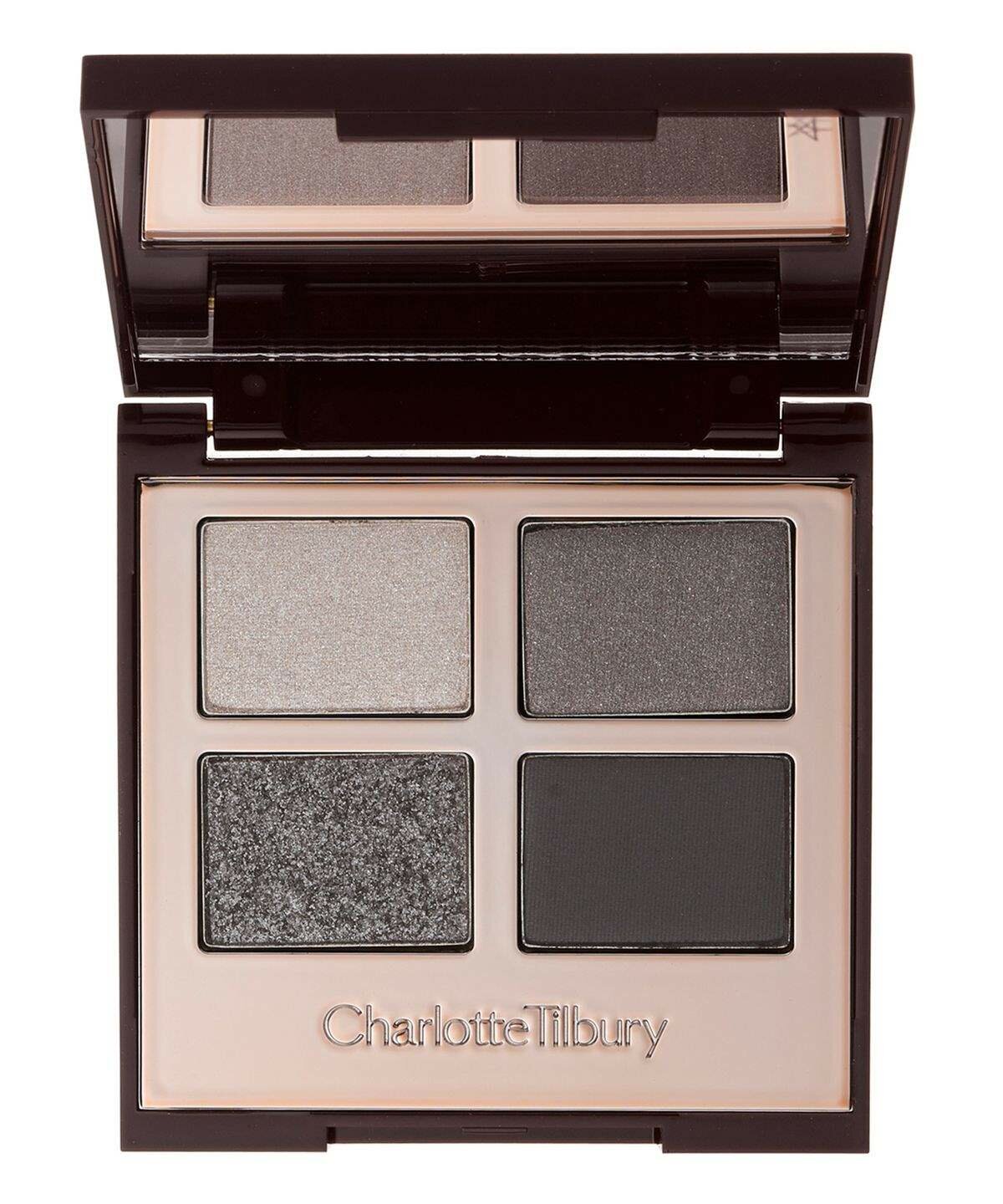 Тени Charlotte Tilbury "LUXURY PALETTE - THE ROCK CHICK", металлик, палетка, серебристые