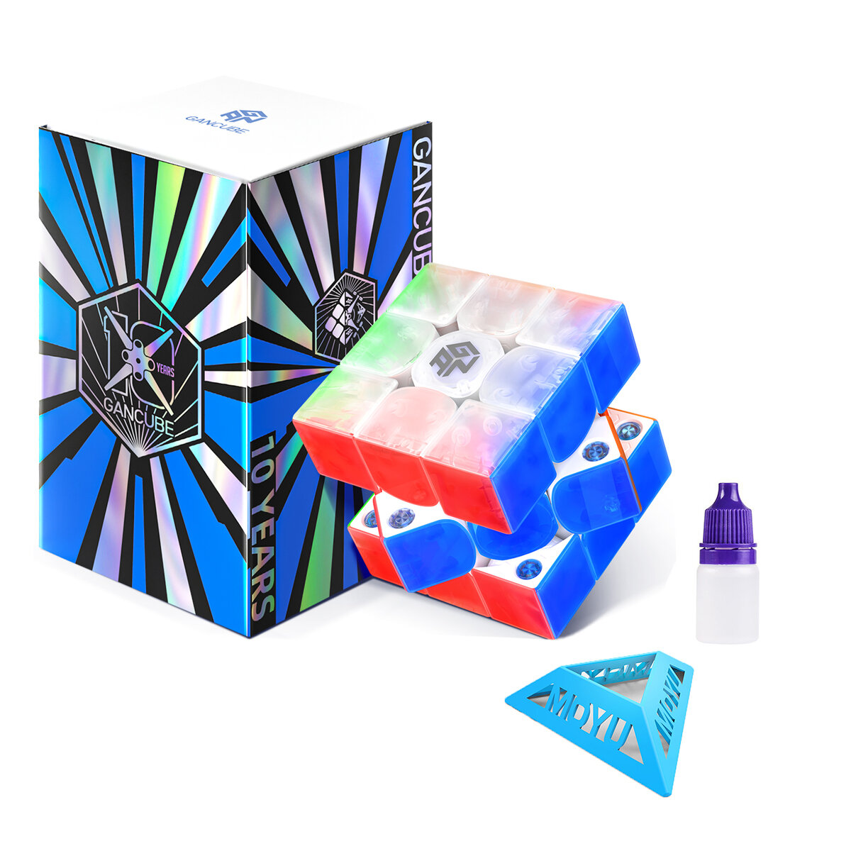 GAN 356m Lightweight Edition, Magnetic Rubik's Cube Full Set, 3x3 Educational Toys
