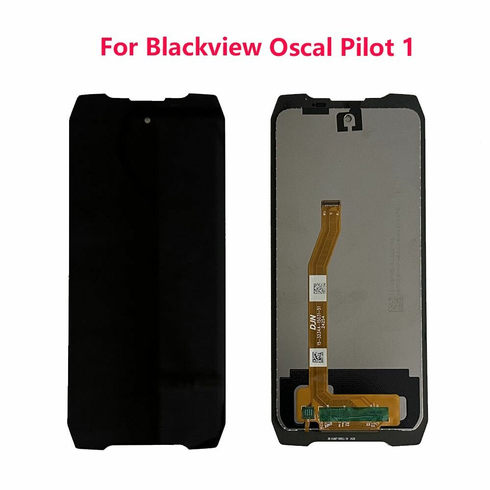 Дисплей для Blackview Oscal Pilot 1, дисплей в сборе с сенсорным экраном, черный , содержать инструментов