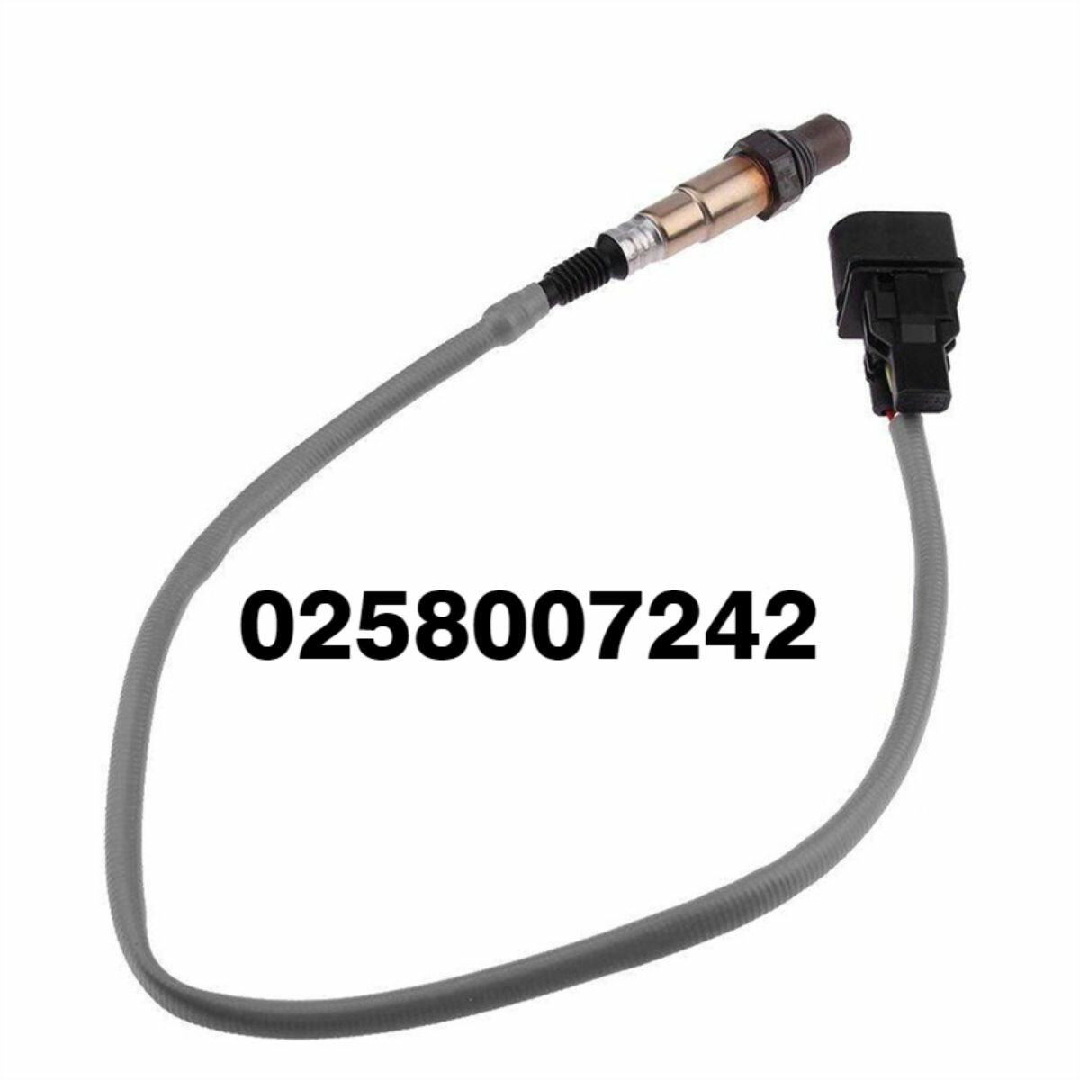 Общая длина 90 см, подходит для переднего кислородного датчика Mercedes-Benz 0258007242