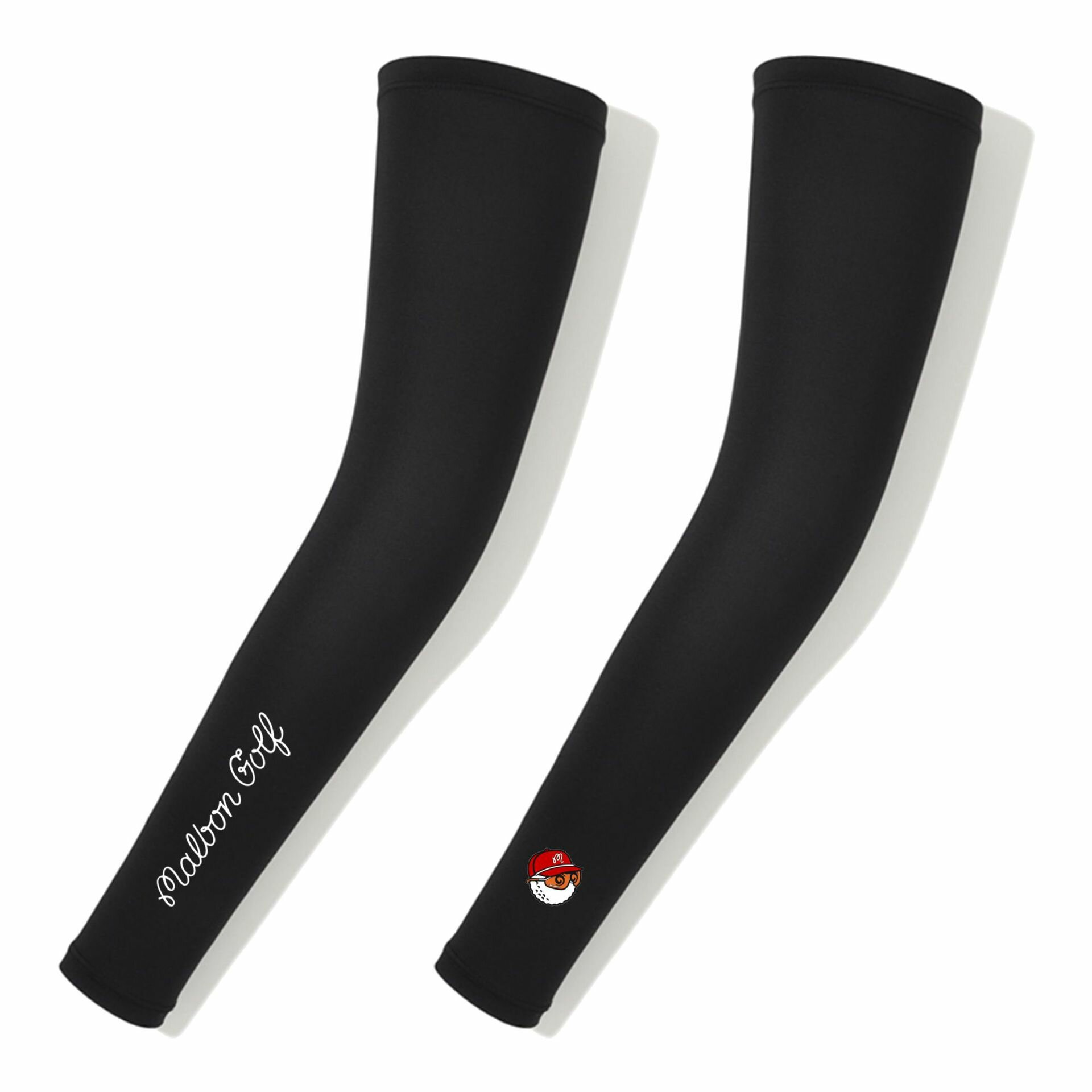 【Кросс-бордер】Нарукавники из ледяного шелка для защиты от солнца на открытом воздухе для мужчин и женщин, гольф, велоспорт, ночная пробежка, защитные нарукавники, темный тренд