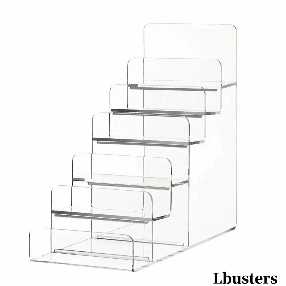 Горка из оргстекла 6 ступенчатая для товара, 235*100*215 мм