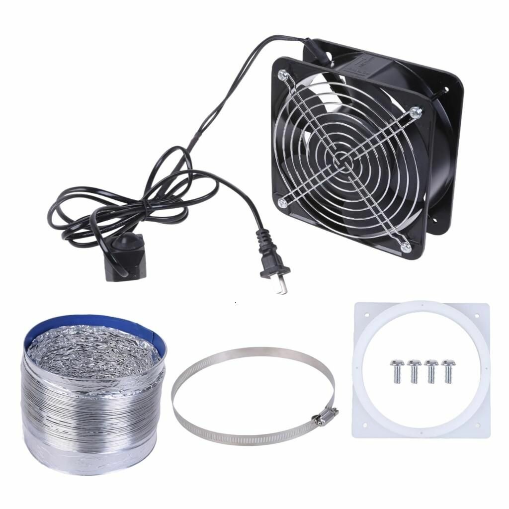 Вентилятор с высокой всасывающей способностью и вентиляционной трубой для удаления загрязнений, - 1.5m