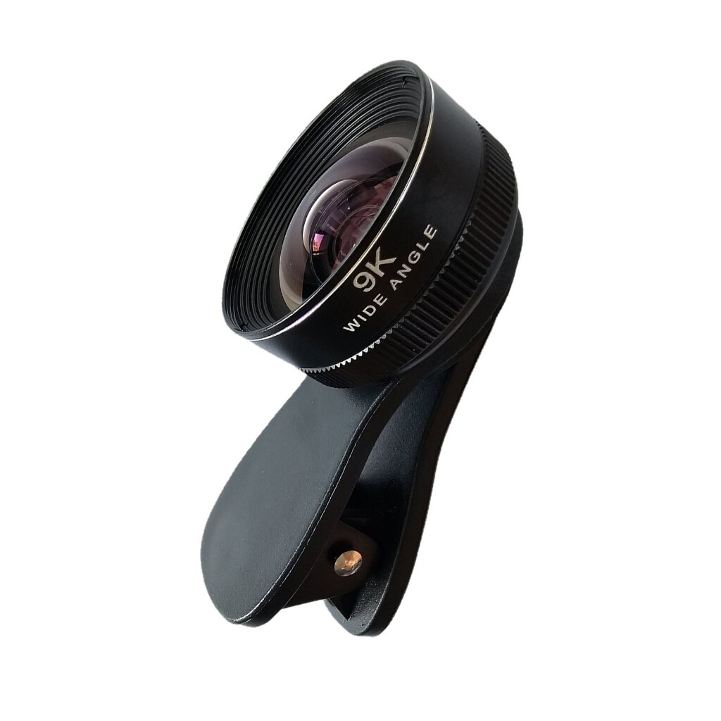 Универсальный Зажимной Объектив Камеры Телефона 9K, Высококачественный Широкоугольный Объектив Для Прямой Трансляции Смартфонов
