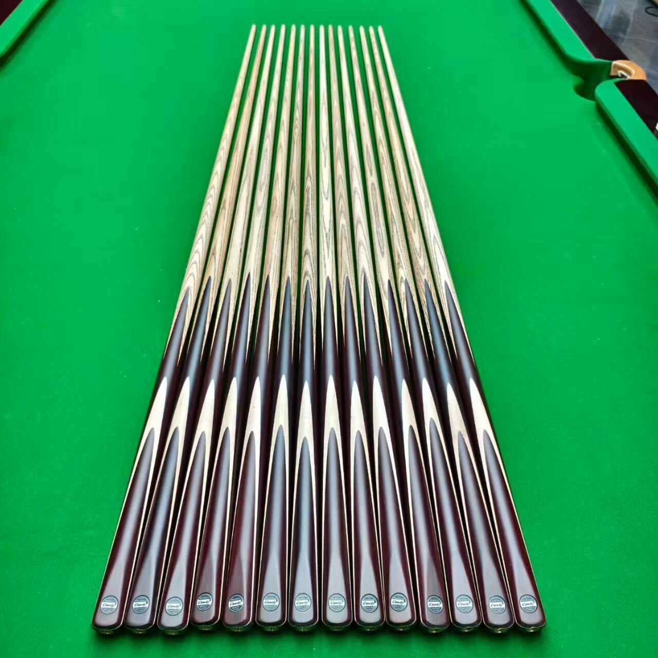 Новый мистический любовный магический кий для бильярда, ручной работы, черный кий для восьмерки, маленький наконечник, средний кий для стола