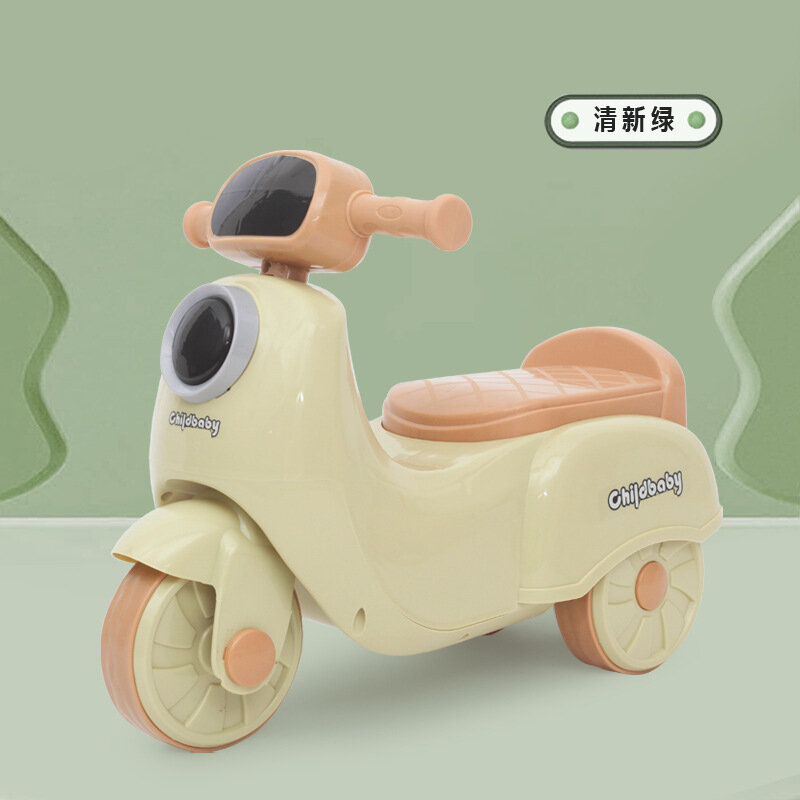 Детский самокат для мальчиков и девочек 1-6 лет, трехколесный балансировочный велосипед, игрушечный мотоцикл