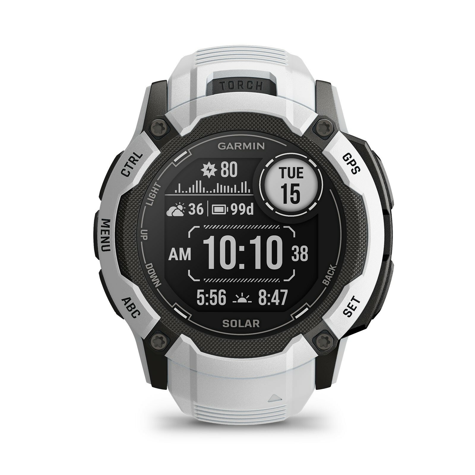 Умные часы Garmin Instinct 2X solar white