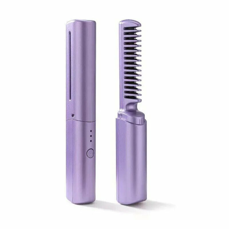 Электронагревающаяся Расческа Для Бороды, Расческа Для Прямых Волос, Щипцы Для Завивки,