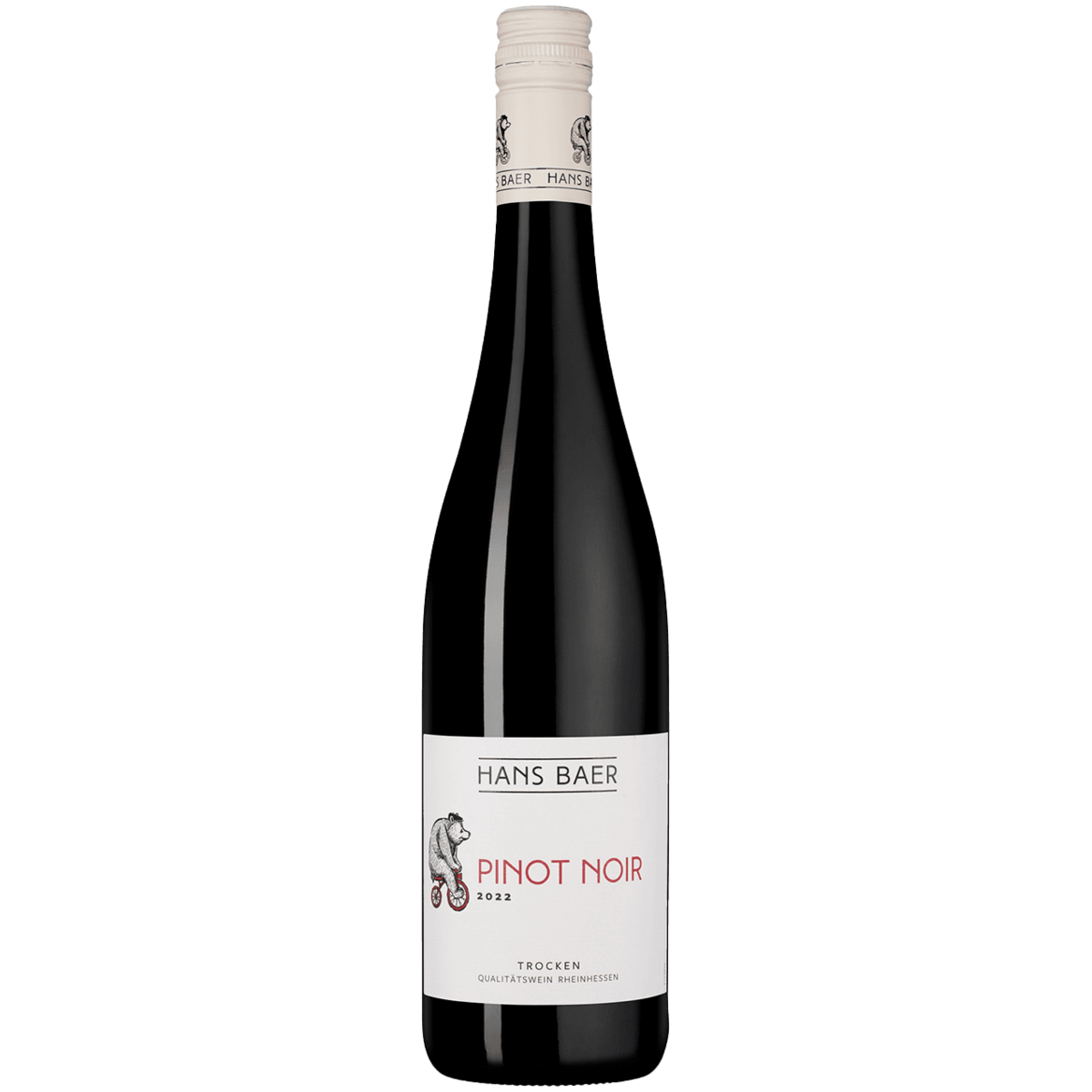 Вино Hans Baer Pinot Noir красное полусухое 0,75 л