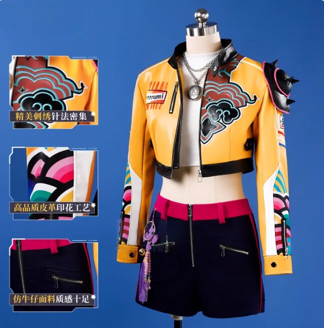 Косплей костюм Мира и Реми из аниме "Охотники на демонов", Мир Косплей L, Rumi Costume