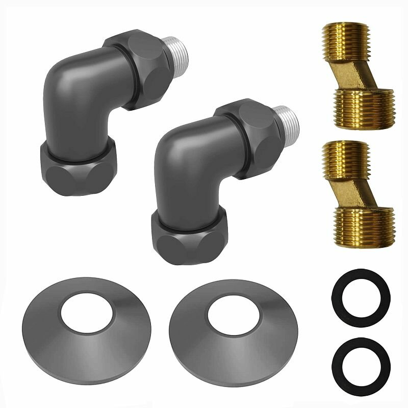 Крепление для полотенцесушителя Azario AZ83906FW