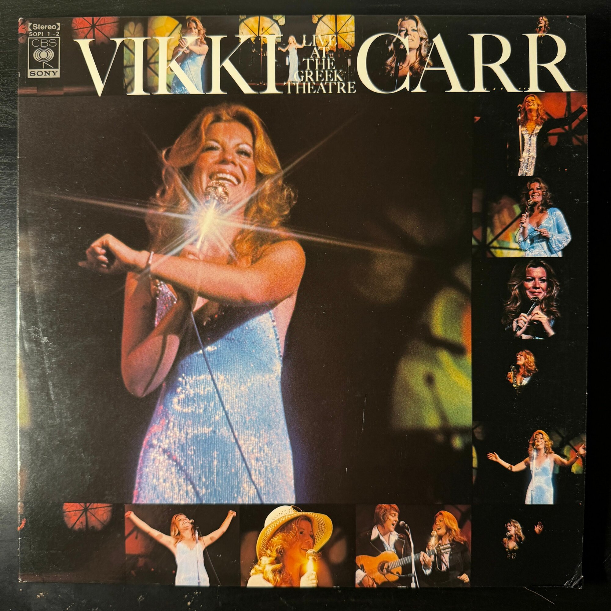 Виниловая пластинка Vikki Carr Live At The Greek Theatre 2LP (Япония 1973г.)
