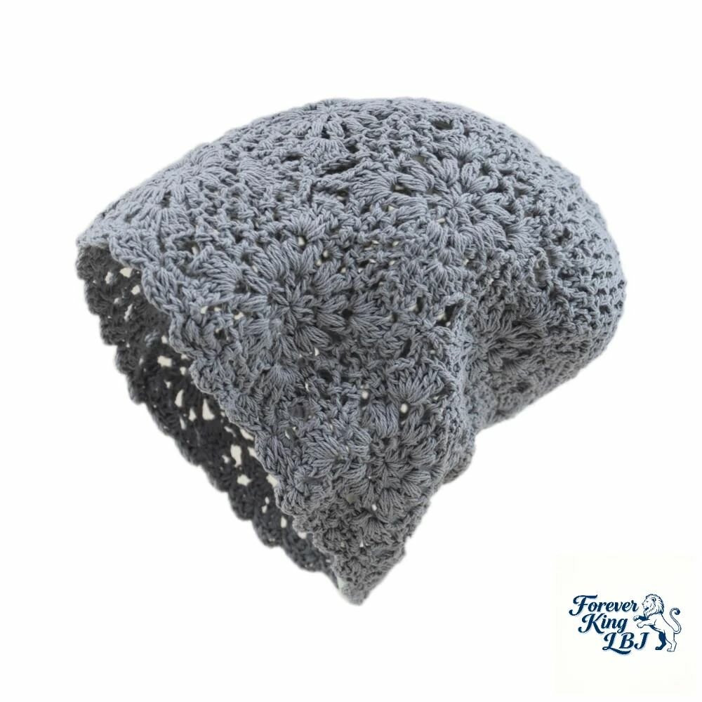 Ретро ажурная кепка ручной работы